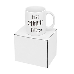 Cabtnca Officiant Gift, Wedding Officiant Gift, Best Officiant Ever, Wedding Officiant Coffee Mug, Officiant Cup, Thank You Gifts for Wedding Officiant, 11Oz