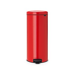 DINGYanL 8 gal/30 L Step Trash Can(Red)