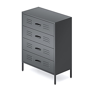 Metal Storage Cabinet with 4 Drawers for Office,Home,Garage