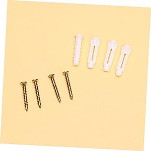 GLSTOY Mop Rack Mop Storage Shelf Broom Hanger Wall Mount Broom Holder Cleaning Tools Organizer Toilet Brush Holder Cleaning Tool Hooks Mop Organizer Clip Broom Storage Hanger Hooks Grey