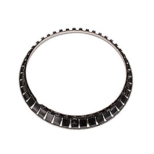 Baby Moon Chrome Hubcaps and 15 Inch Wheel Beauty Rings