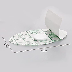 Citihomy 60pcs Ear Covers for Shower,Disposable Baby Waterproof Ear Water Protection Covers Caps Ear Stickers for Swimming Bathing Showering Surfing Water Sports