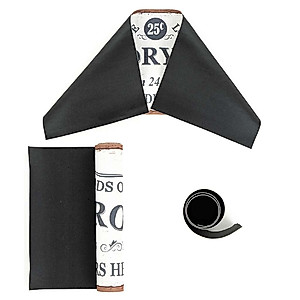 Benissimo-Modern Mat, 24"x62" Ultra-Thin Laundry Room Mat, Funny Non Slip Laundry Mats, Machine Washable, Runner Floor Mat for Washroom, Bathroom, Self Service-Load of Fun-Open 24 Hours