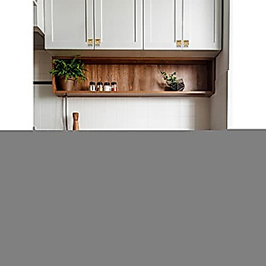 YHBZ Modern Door Handle,Gold Shell Handles,76mm/3in Metal Kitchen Cupboard Cabinet Knobs,Zinc Alloy Drawer Pulls,2Pcs Double Hole with Screws,Holedistance76mm