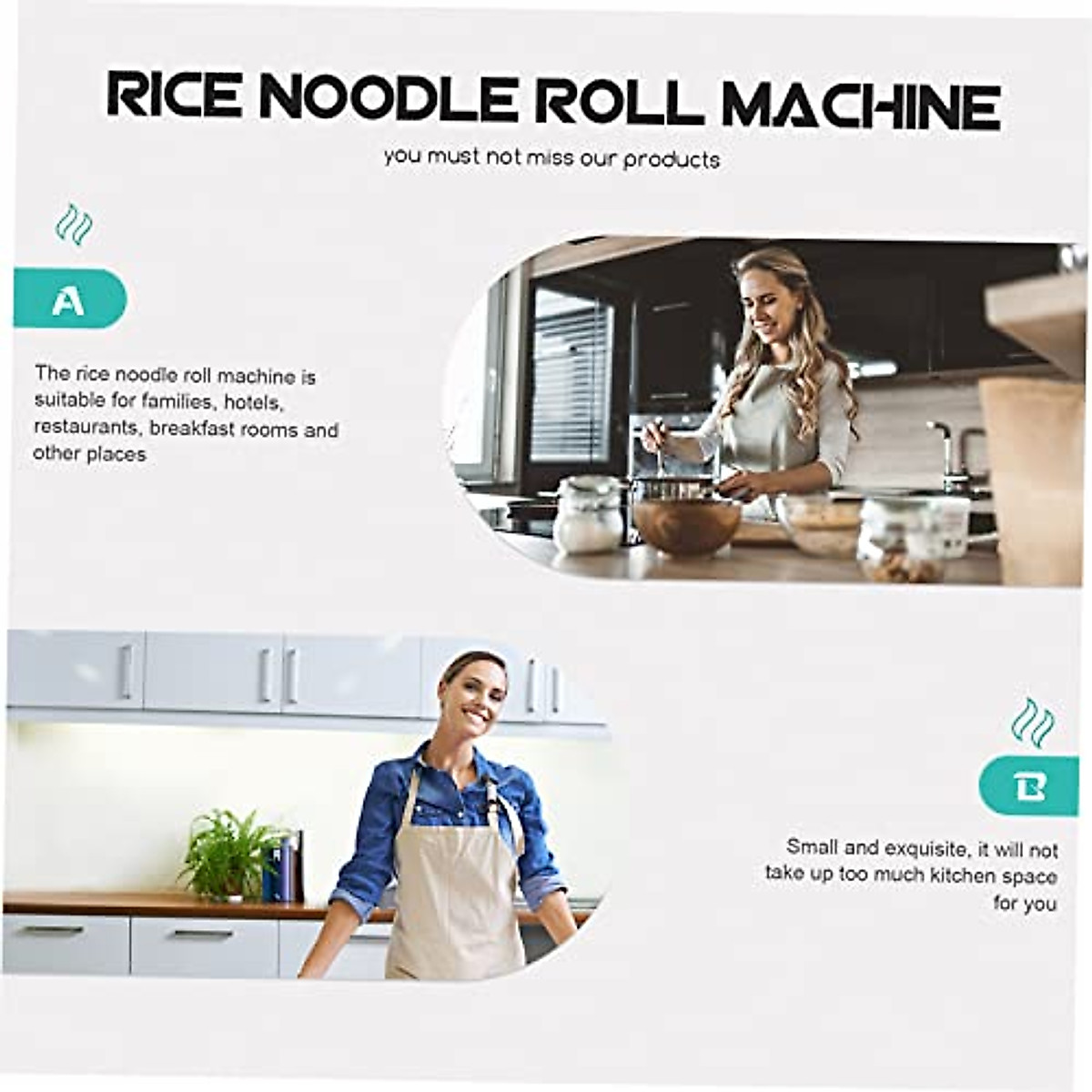 1pc Roll Rice Roll Stainless Steel Basket for Vegetables Vegetable s Steamed Vermicelli Roll Chinese Rice Roll Rice Roll Making Tool Drawer