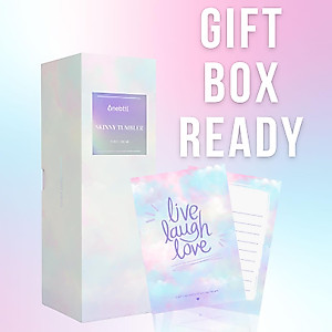 Onebttl Lake House Gifts: 20oz Stainless Steel Insulated Tumbler, Lake Life Housewarming Gift - Silver Blue