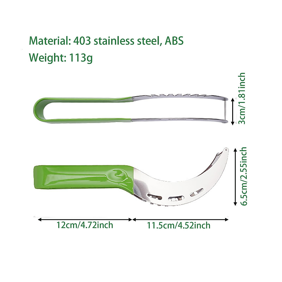 Hanwin Watermelon Cutter, Watermelon Slicer, Watermelon Cutter Slicer Tool, Watermelon Knife, Watermelon Slicer Cutter Tool