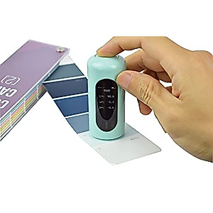 VINCKOLOR Pro Digital Pocket Colorimeter, Magnetic Design of Calibration Cover, Easy to Use Paint Plastic Color Difference Detection Tool