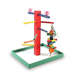 Prevue Hendryx Pet Products Parrot Playground 22560, Multi, Large