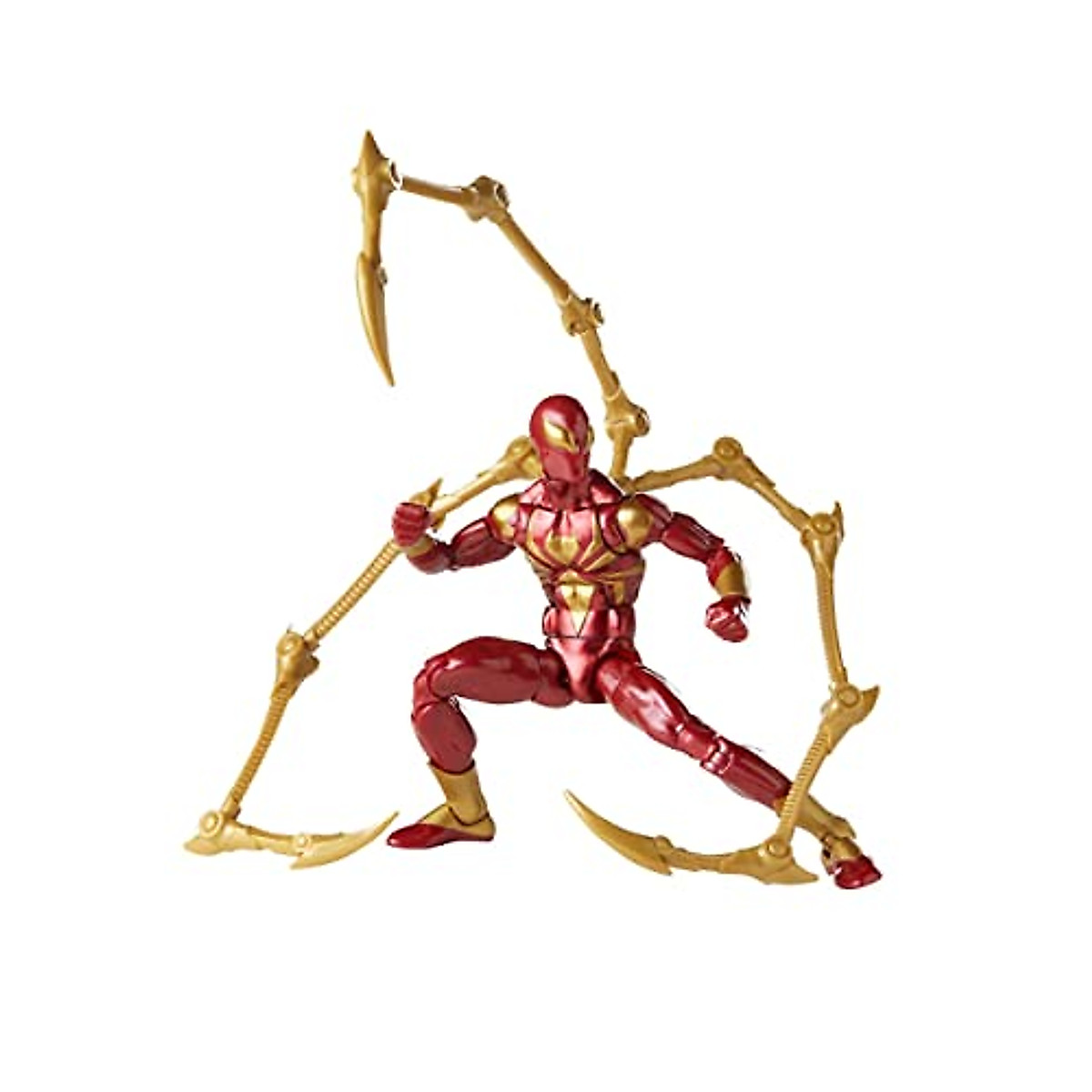 Spider-Man Marvel Legends Series 6-inch Iron Spider Action Figure Toy, Includes 2 Accessories
