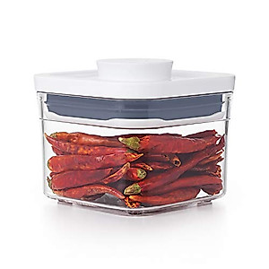 OXO Good Grips 4-Piece Mini POP Container Set & Good Grips POP Container - Airtight Food Storage - 0.4 Qt for Dried Herbs