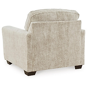 Signature Design by Ashley Lonoke Coastal Upholstered Oversized Chair, Beige