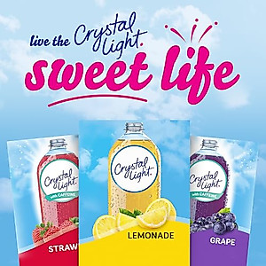 Crystal Light Sugar-Free Lemonade On-The-Go Powdered Drink Mix 120 Count