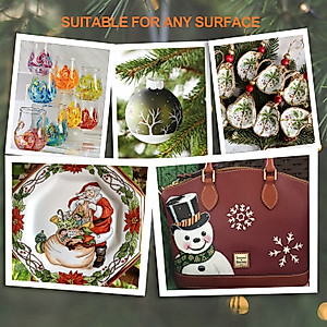 24 Colors Acrylic Paint Markers Set, Premium Acrylic Paint Pens For Rock Painting, Glass, Plastic, Ceramic,Fabric,Wood,Stone,Cardstock,DIY Easter Day,Halloween,Christmas Day,Crafts Making Art Supplies