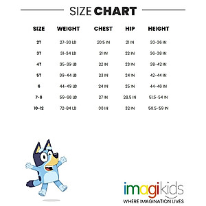 Bluey Bingo Toddler Girls Fleece Fur Sweatshirt White 2T