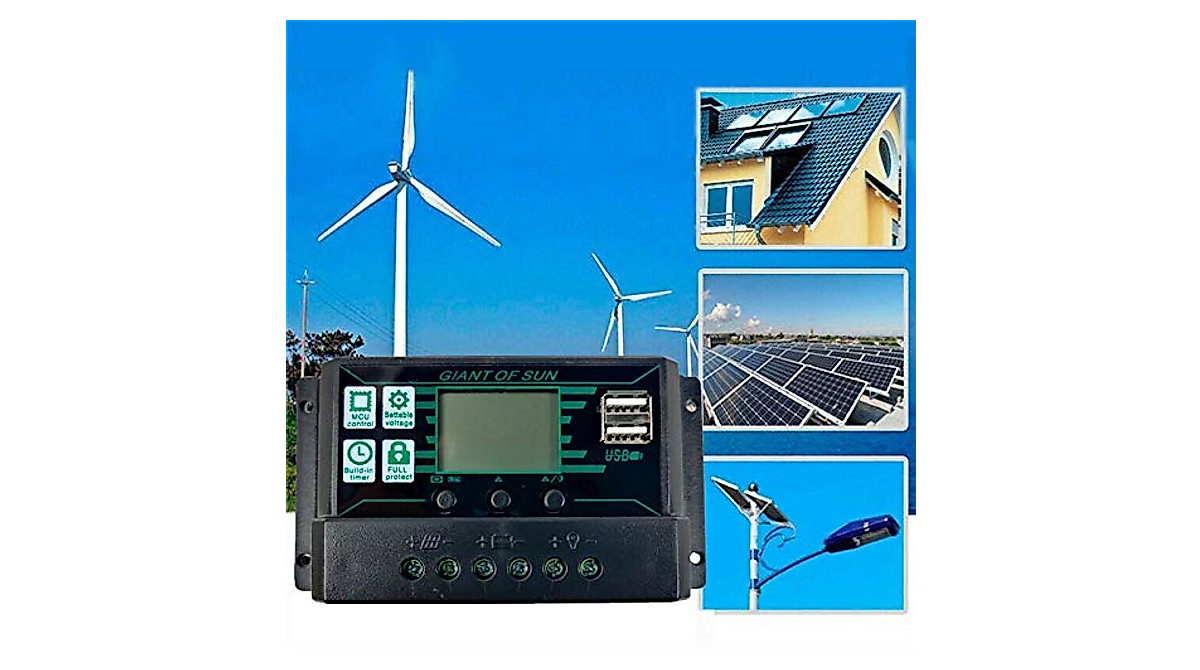 Fauge 200W Solar Panel Kit with 50A Controller for RV and Marine