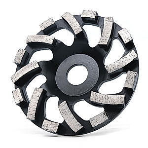 5 Inch Diamond Concrete Cup Grinding Wheel for Concrete Marble Granite Masonry Angle Grinder