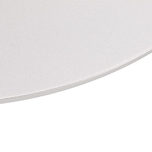 360° Rotation Monitor Swivel Base,330mm Silver Aluminum Alloy Computer Screen Monitor Turntable Stand Rotating Desktop Holder Swivel Base Mat for i,Laptop,Potted Plants,Arts & Crafts