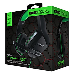 Nyko NX1-4500 Wired Stereo Compatible with Xbox One, PS4, PS5, & Switch – Over-Ear, Comfortable & Compatible with Xbox Series X