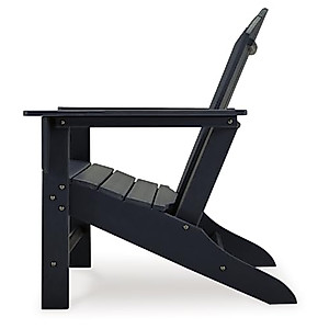 Signature Design by Ashley Sundown Treasure Cottage Weather Resistant Outdoor Adirondack Chair, Black