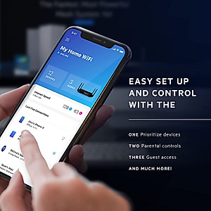 Linksys Hydra Pro Mesh WiFi 6E Router MR7500 Tri-Band WiFi Mesh Router AXE 6600 For Wireless Internet For The Home, Work, And Guest House - Connect 55+ Devices, 2,700 Sq Ft