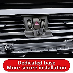 LUNQIN Car Phone Holder for 2016-2022 BMW X1 SUV sDrive28i xDrive28i and 2018-2022 X2 F48 F39 Auto Accessories Navigation Bracket Interior Decoration Mobile Cell Phone Mount