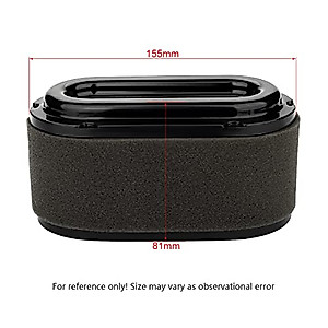 Butom 127-9252 136-7806 Air Filter Maintenance Kit for Toro 50" 42'' TimeCutter SS SW SWX with V-Twin Engine