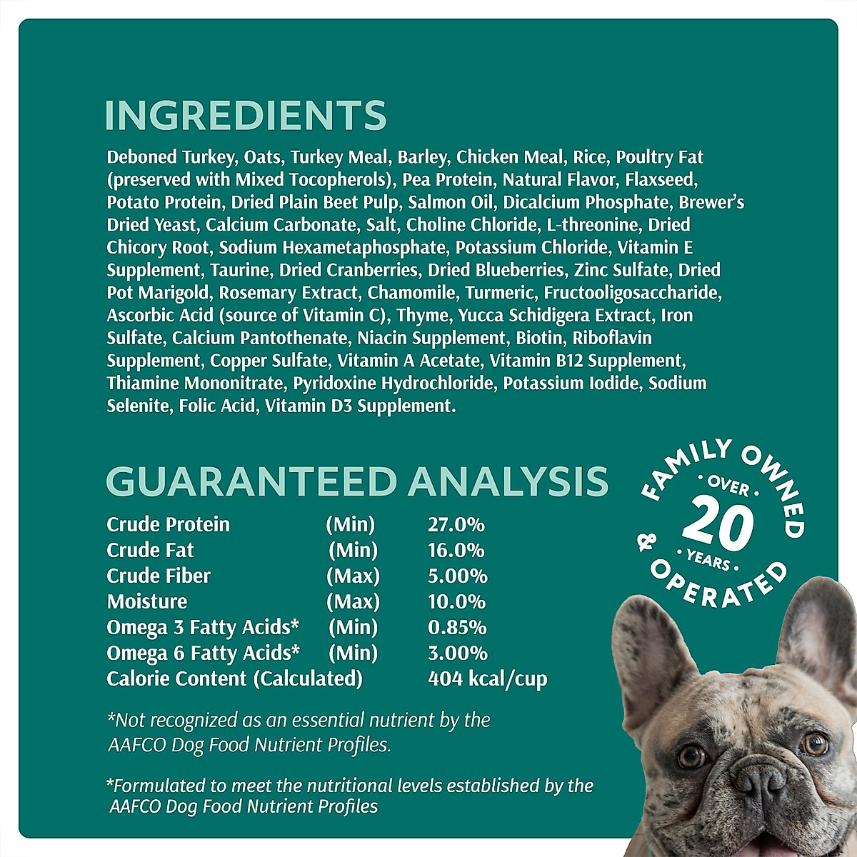 OPtimeal Natural Dog Food for Puppies - Proudly Ukrainian - Delicious Dry Puppy Food Recipe, Puppy Dog Food for Healthy Growth and Development8.8 lbsTurkey & Oatmeal