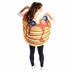 Pancakes & Waffles Halloween Couples Costumes - Funny Breakfast Food Outfits