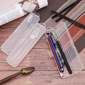 6 Pack Travel Toothbrush Case Holder, Portable Clear Toothbrush and Toothpaste Storage Container for Travel, Home, Business, Camping, School, Breathable Toothbrush Storage Box Cover