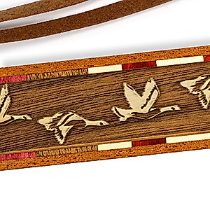 Geese, Engraved Wooden Bookmark - Also Available with Personalization - Made in USA