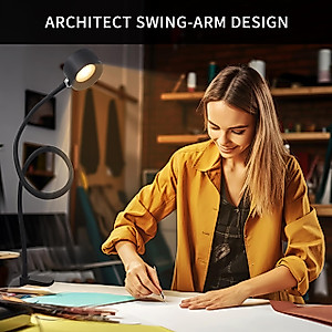 GLAMIGHT Portable and Rechargeable LED Desk Lamp,Versatile Lighting Solution for Office, Study, and Outdoor Activities