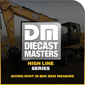 Diecast Masters 1:50 Scale Caterpillar M318 Wheeled Excavator | High Line Series Cat Trucks & Construction Equipment | 1:50 Scale Model Diecast Collectible Model 85956