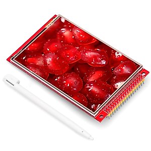 OSOYOO 3.95 Inches TFT Touch Screen SD Card Socket for Arduino Mega2560 (16 bit)