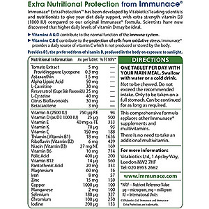 Vitabiotics Immunace Extra Protection 30 Tablets