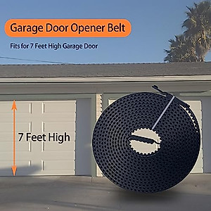 41A5250 Belt Fits for 7ft Hight Garage Door 237'' 41a5250