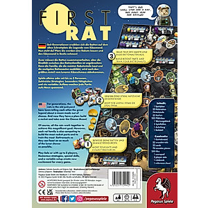 First Rat - Collection Game - for Family Game Night - 1 to 5 Players - Ages 10+