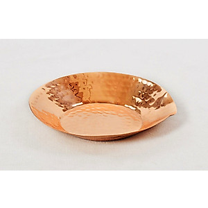 Alchemade 100% Pure Copper Spoon Rest - Stylish Cooking Spoon Holder For Your Kitchen - Jewelry Holder For Your Bedroom Or Soap Dish For Your Bathroom