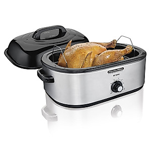 Proctor Silex Commercial 18 Quart Roaster Oven, Food Warmer, Stainless Steel (32920)