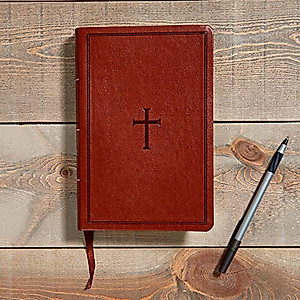 CSB Super Giant Print Reference Bible, Brown LeatherTouch