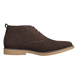 Bruno Marc Men's Chukka Dark Brown Suede Leather Chukka Desert Oxford Ankle Boots Size 11 M US