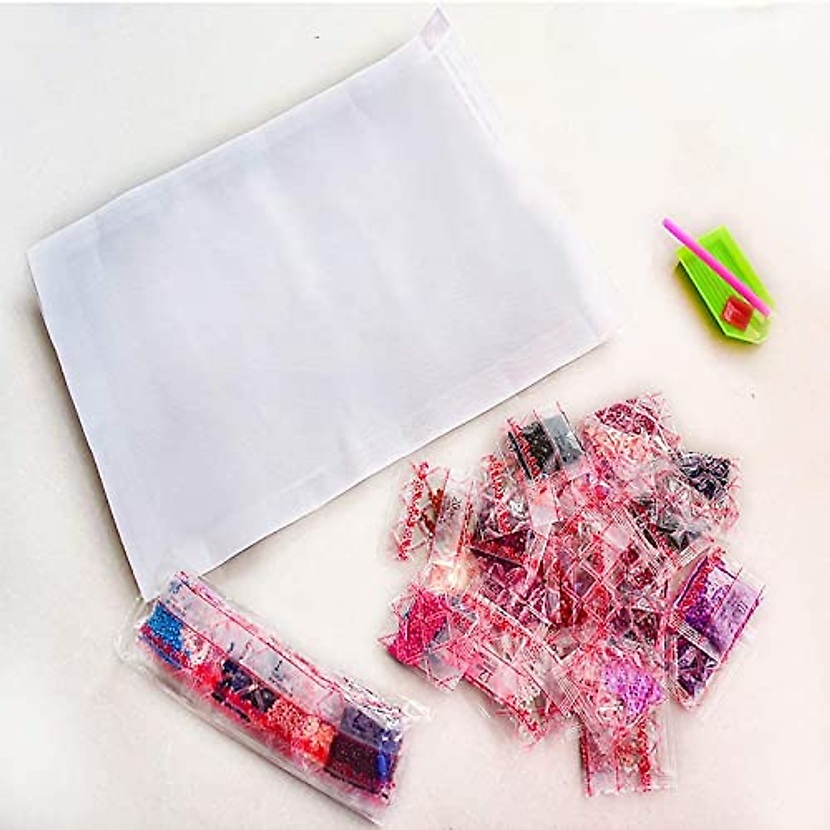 HUANNY Diamond Painting Kits, DIY Diamond Art, 5D Full Drill Cross Stitch Canvas Art