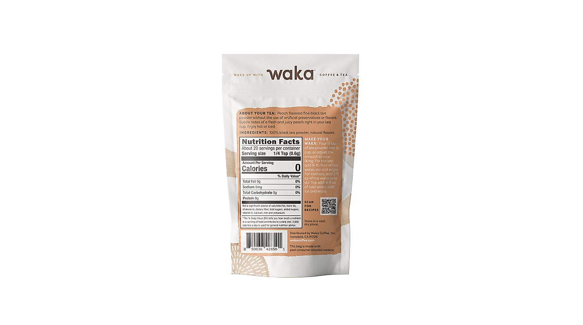 Waka Instant Tea Sample Bundle - 10 Unsweetened Packs