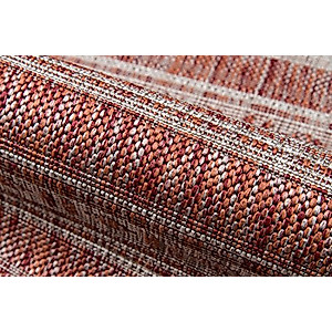 Novogratz Villa Collection Tuscany Indoor/Outdoor Area Rug, 3'3" x 5'0", Copper