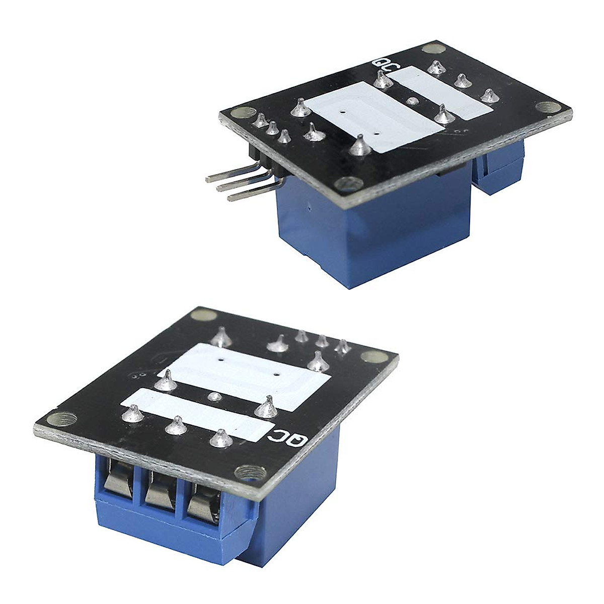 KeeYees 5pcs 1 Channel 5V Relay Module Board Shield KY-019 LED Indicator for Arduino + 3pcs 20CM 10Pin Female Male Jumper Wires