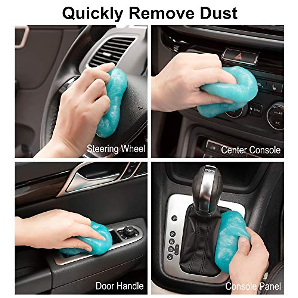 TICARVE Cleaning Gel for Car Detail Tools Car Cleaning Automotive Dust Air Vent Interior Detail Putty Universal Dust Cleaner for Auto Laptop Car Slime Cleaner