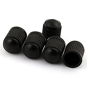 GODESON Plastic Valve Stem Cap for Car, Motorbike, Trucks and Bicycles(Pack of 5pcs)