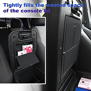 SDPVorn Hidden Storage Box for 2016-2023 Tacoma Center Console Armrest Organizer Secret Compartment 3rd Gen Accessories