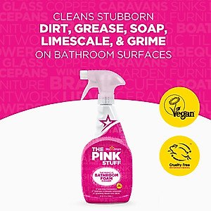 Stardrops - The Pink Stuff - The Miracle Bathroom Foam Cleaner 750ml 2-Pack Bundle
