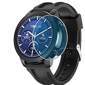 Puccy 3 Pack Anti Blue Light Screen Protector Film, compatible with YAMAZEN CHRONOWEAR Lite QSW-01L QSW01L TPU Guard （ Not Tempered Glass Protectors ） New